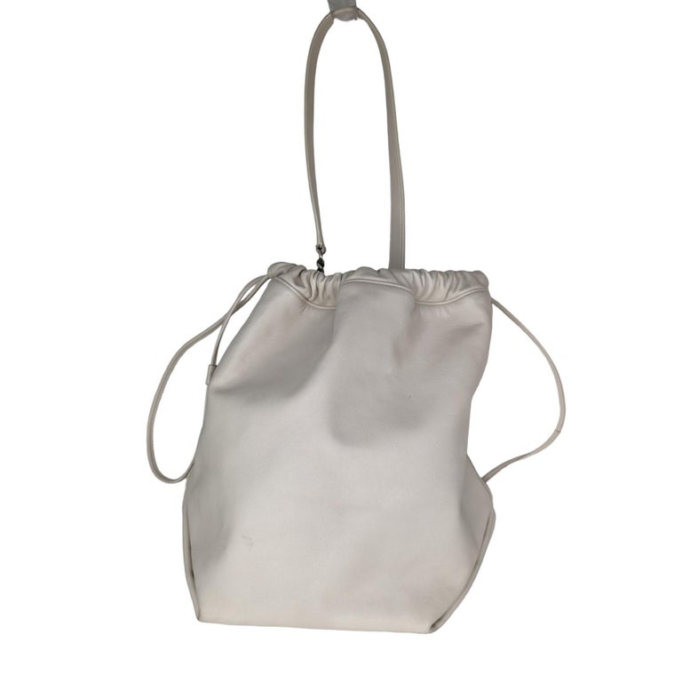 Saint Laurent YSL Teddy Drawstring Bucket Bag For Sale at 1stDibs