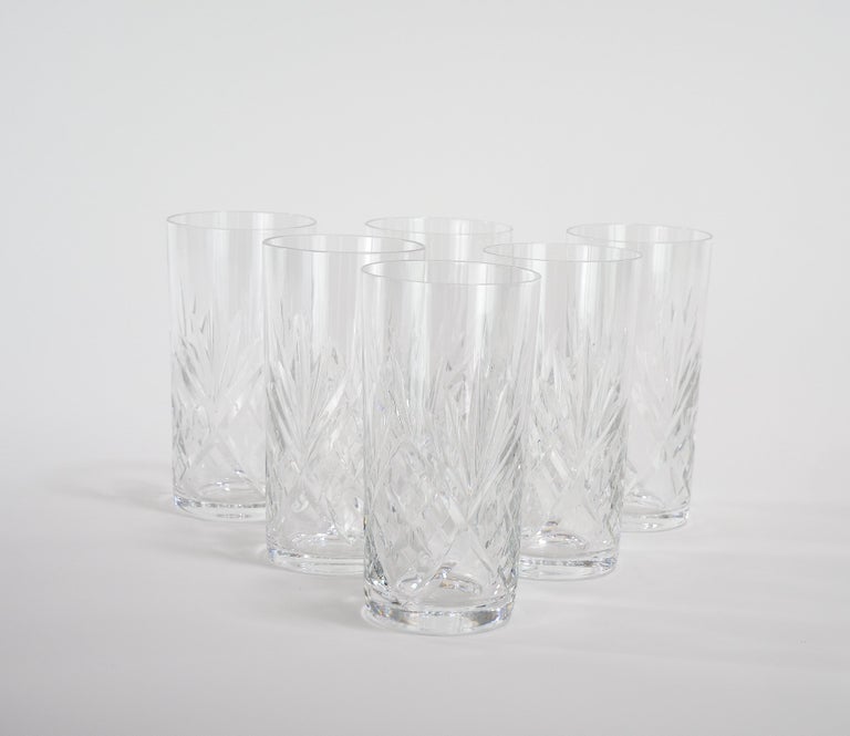 Saint Louis Crystal Barware High Ball Service / 12 People For Sale at ...