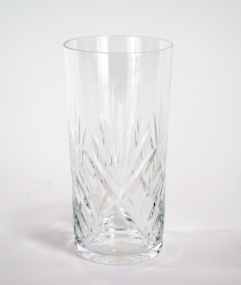 Saint Louis Crystal Barware High Ball Service / 12 People For Sale at ...