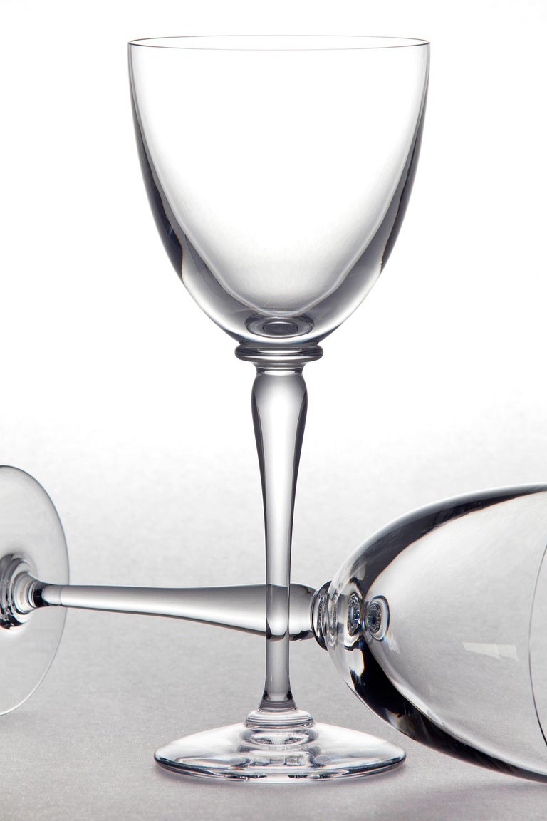 Saint Louis Crystal Stemware set/6 For Sale at 1stDibs