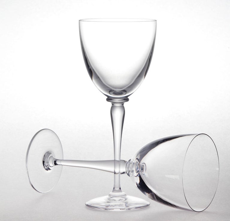 Saint Louis Crystal Stemware set/6 For Sale at 1stDibs