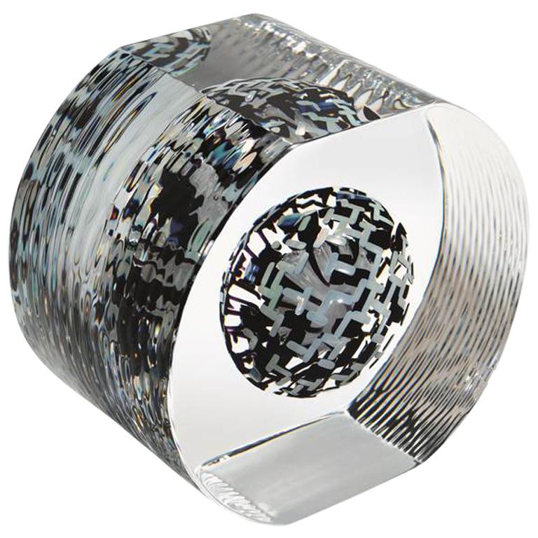 Saint-Louis Saint Louis MESA Crystal Paperweight by Perrin and Perrin ...