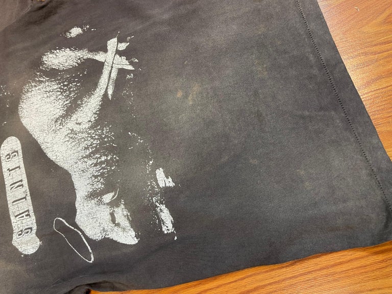Saint Michael Lion and the Lamb Vintage Wash Tee For Sale at 1stDibs