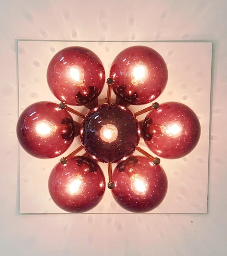 Sakura Flushmount / Sconce by Fabio Ltd For Sale at 1stDibs