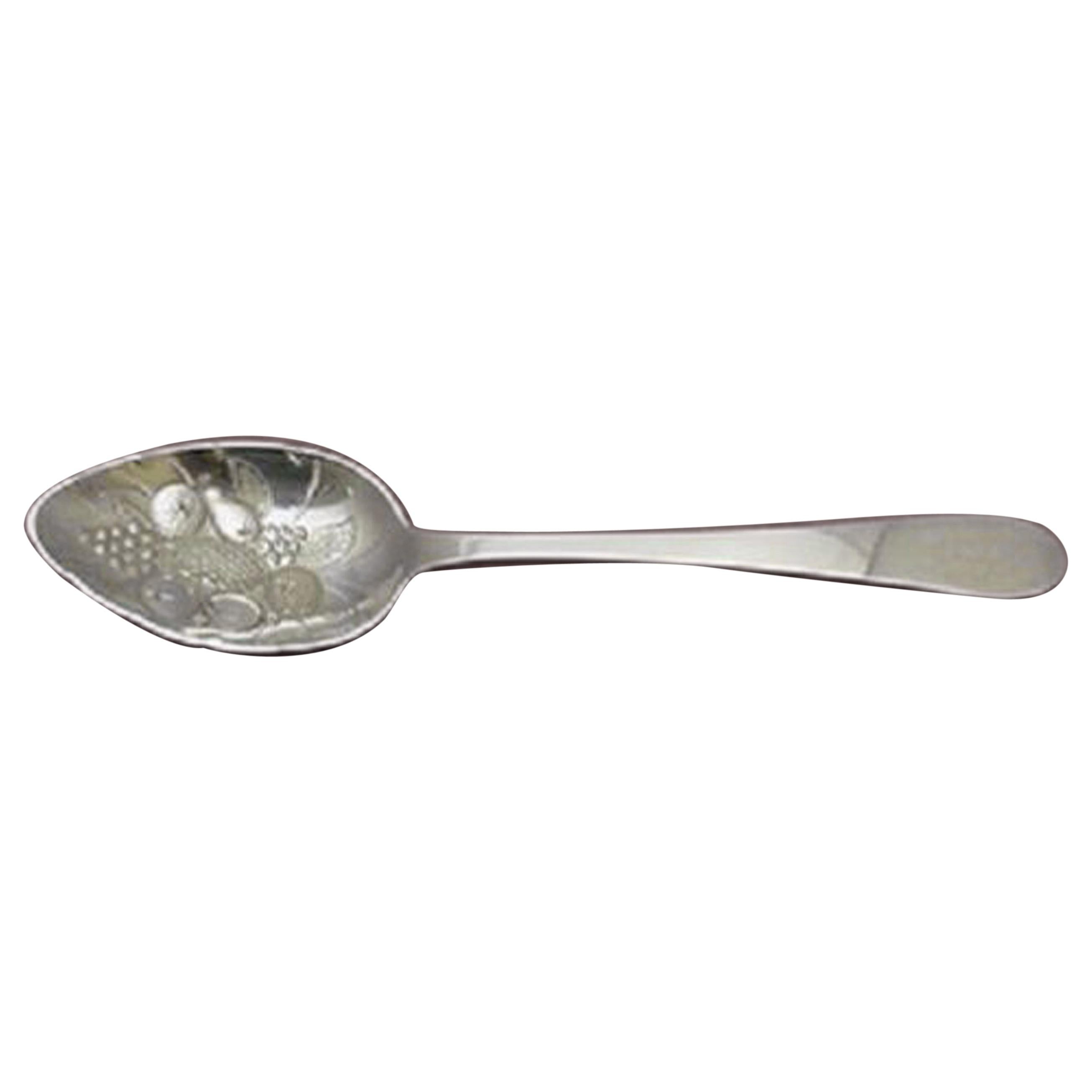 Saint James by Tiffany and Co. Sterling Silver Berry Spoon Embossed ...