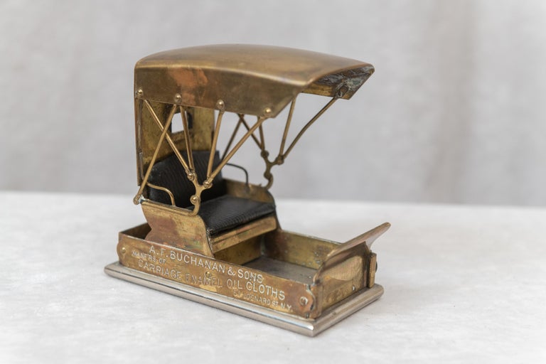 Salesman's Sample Carriage Advertising the Seat Covering, circa 1900 at ...