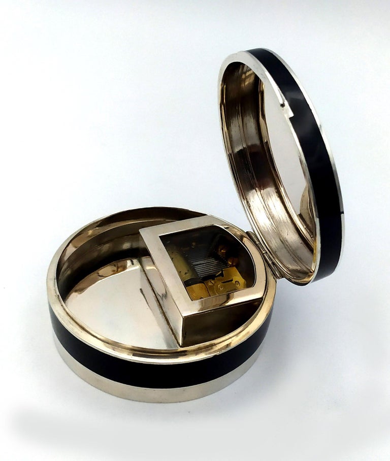 Salimbeni Box with Swiss Musical Mechanism by Maison Reuge Art Deco ...