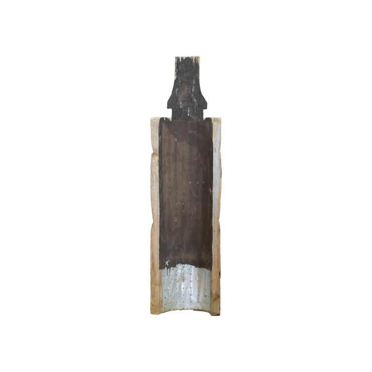 Salish Carved Cedar TOTEM For Sale at 1stDibs