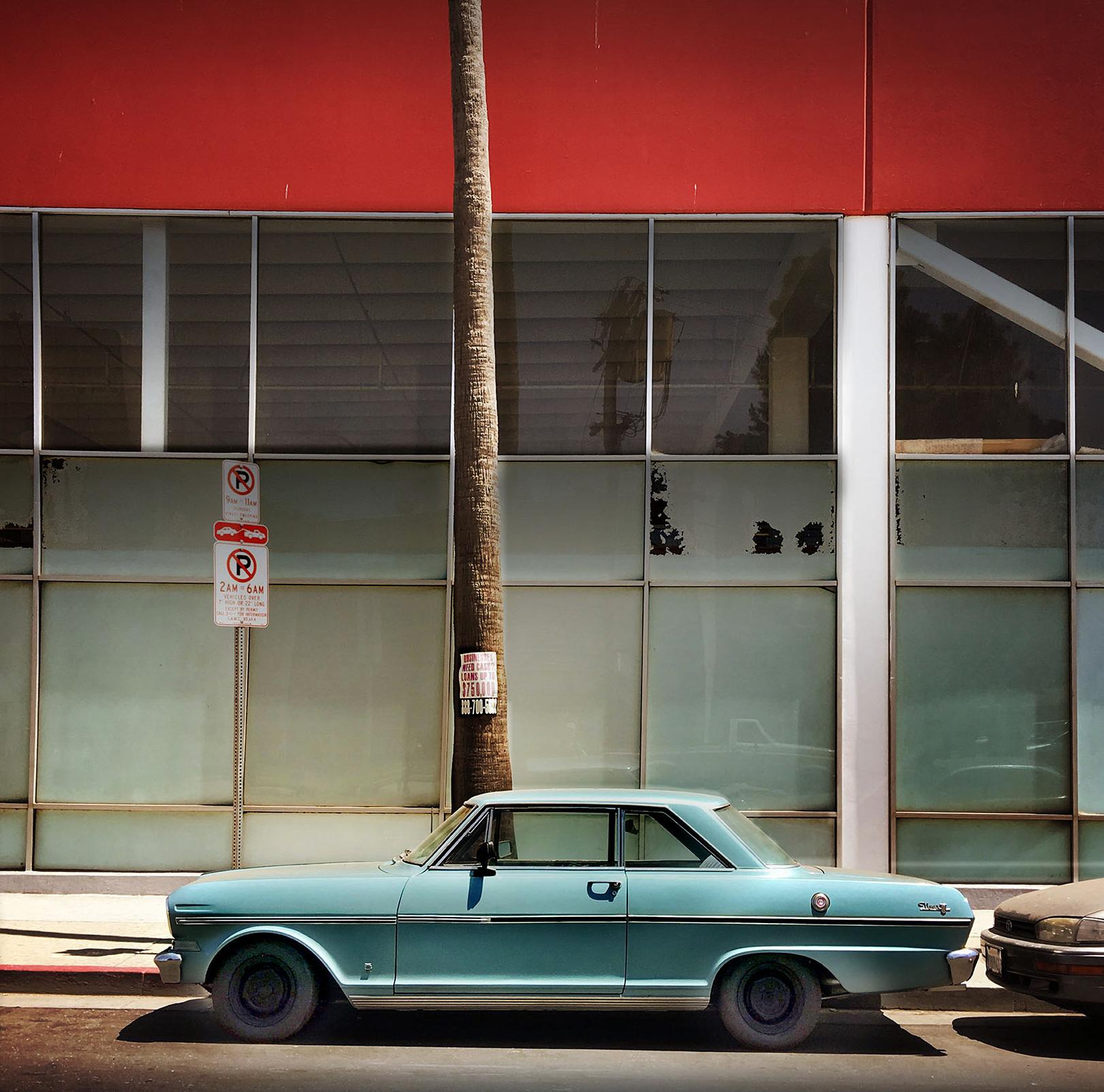 Sally Davies - Venice Green Car, Driveway (Los Angeles), Original ...