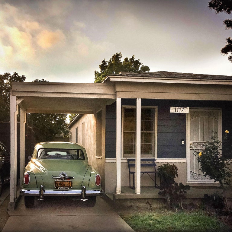 Sally Davies - Venice Green Car, Driveway (Los Angeles), Original ...