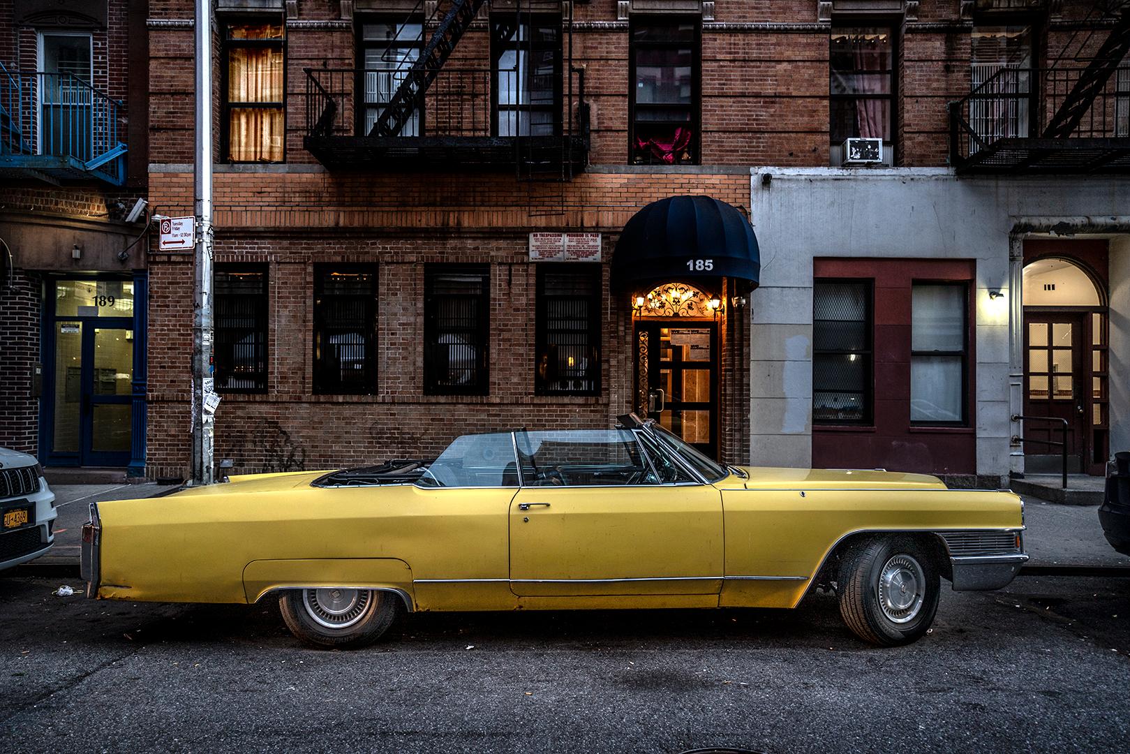 Sally Davies - Yellow Caddy, East 2nd St. (New York City), Sally Davies ...