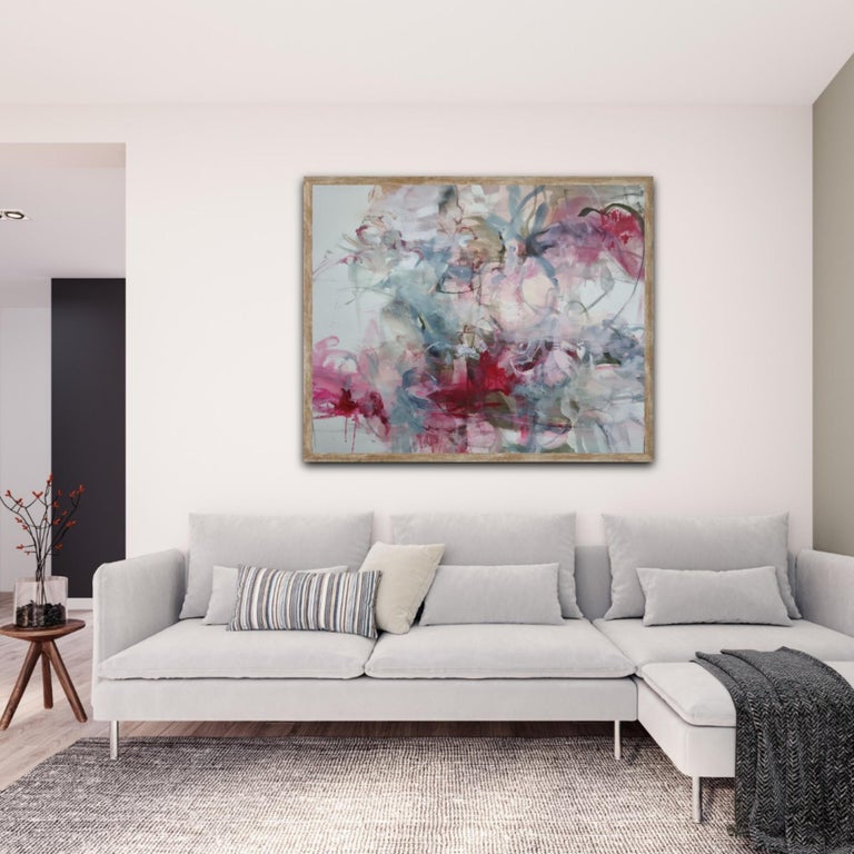 Sally Harrold - Love Shy by Sally Harrold, Original art, Abstract art ...