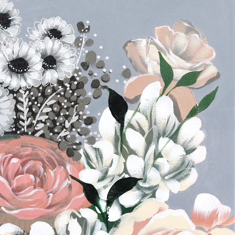 Sally K - Harmony - Original Sally K Figurative Artwork For Sale at 1stDibs