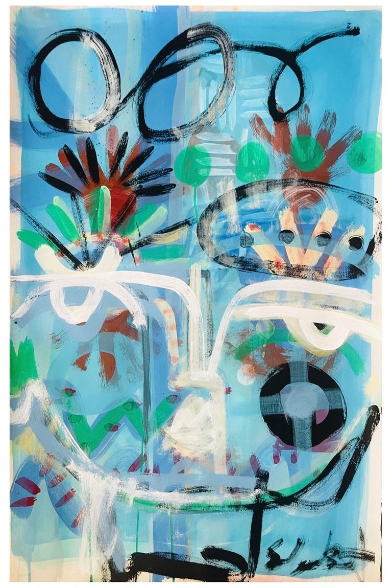 Sally King Benedict - Kix Face at 1stDibs