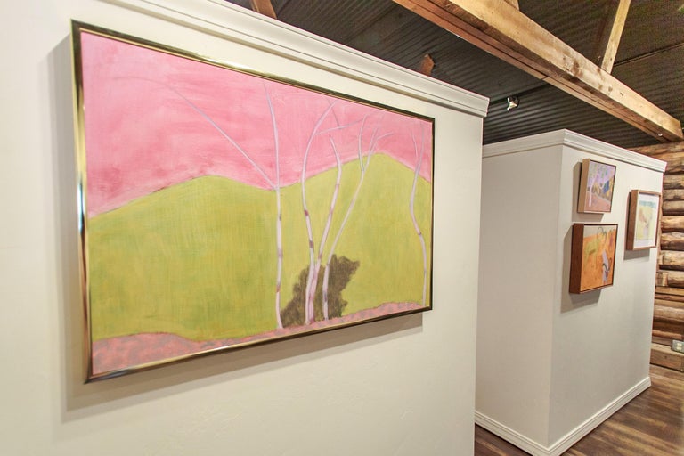 Sally Michel-Avery - "Five Birches" by Sally Michel Avery, Oil on ...