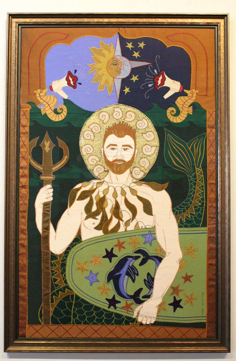 Sally Nicholson - Sally Nicholson, Neptune Bob, Tapestry For Sale at ...