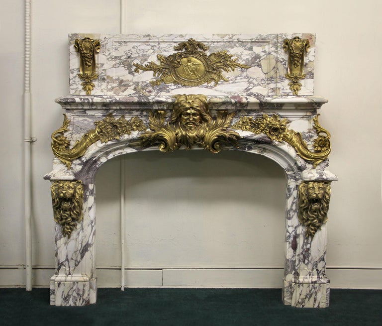 Salon De Hercules Fireplace, Palace of Versailles For Sale at 1stDibs ...
