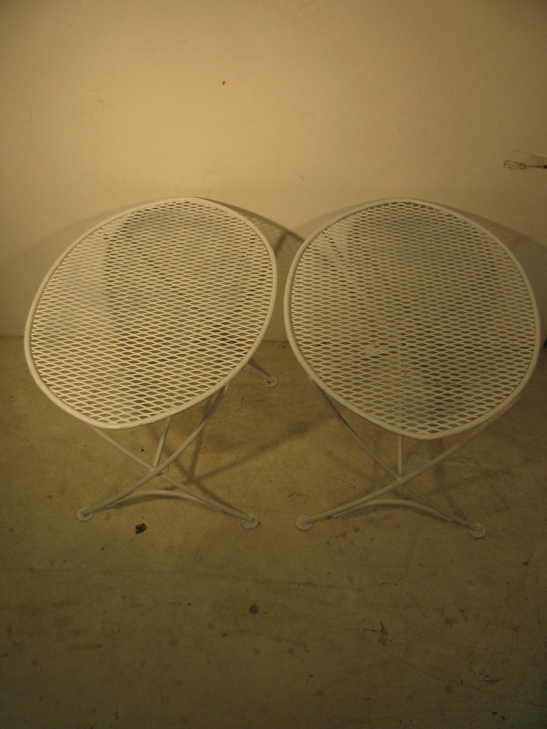 Salterini Orange Slice Clam Shell Side Tables Maurizio Tempestini at ...