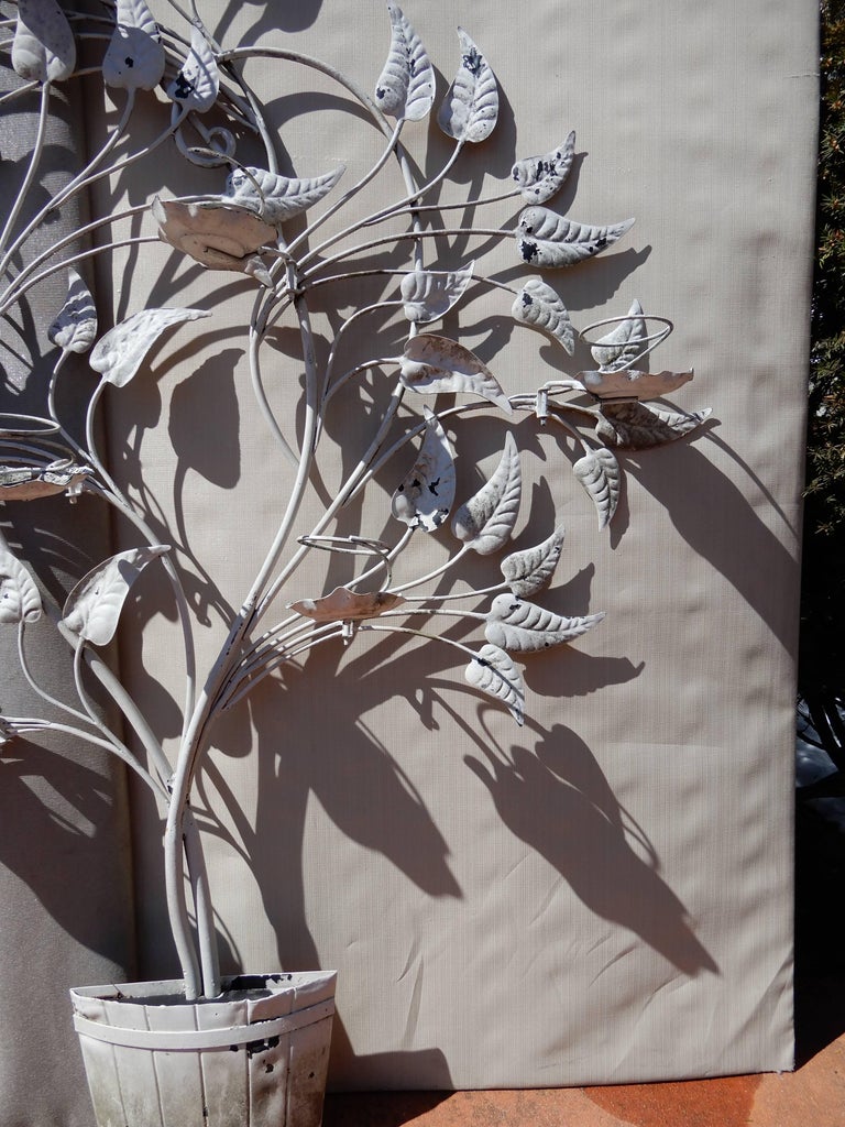 Salterini Vintage Wrought Iron Tree for Flower Pots at 1stDibs