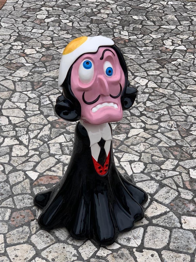 Salvad' Oeuf Ceramic Sculpture by Massimo Giacon for Superego Editions ...