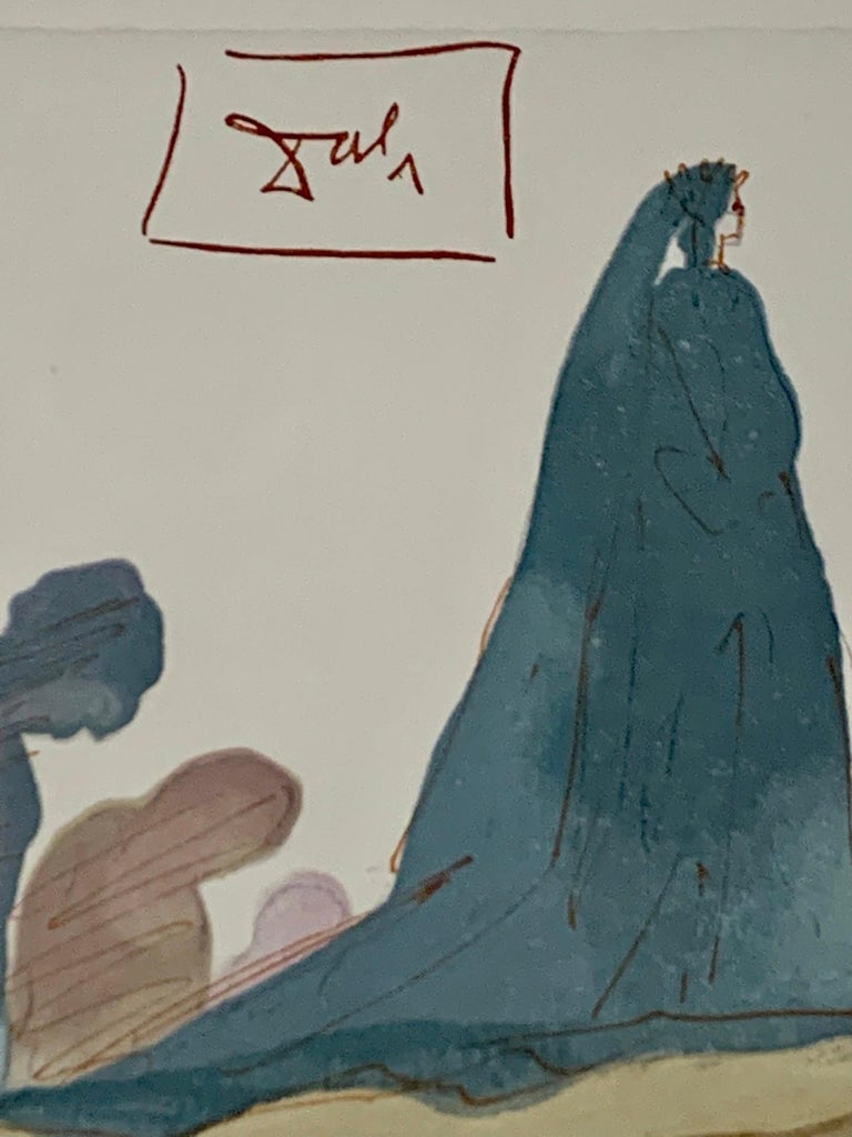 Salvador Dali (1904 - 1989) - Inferno Canto 22: The Liars from The ...