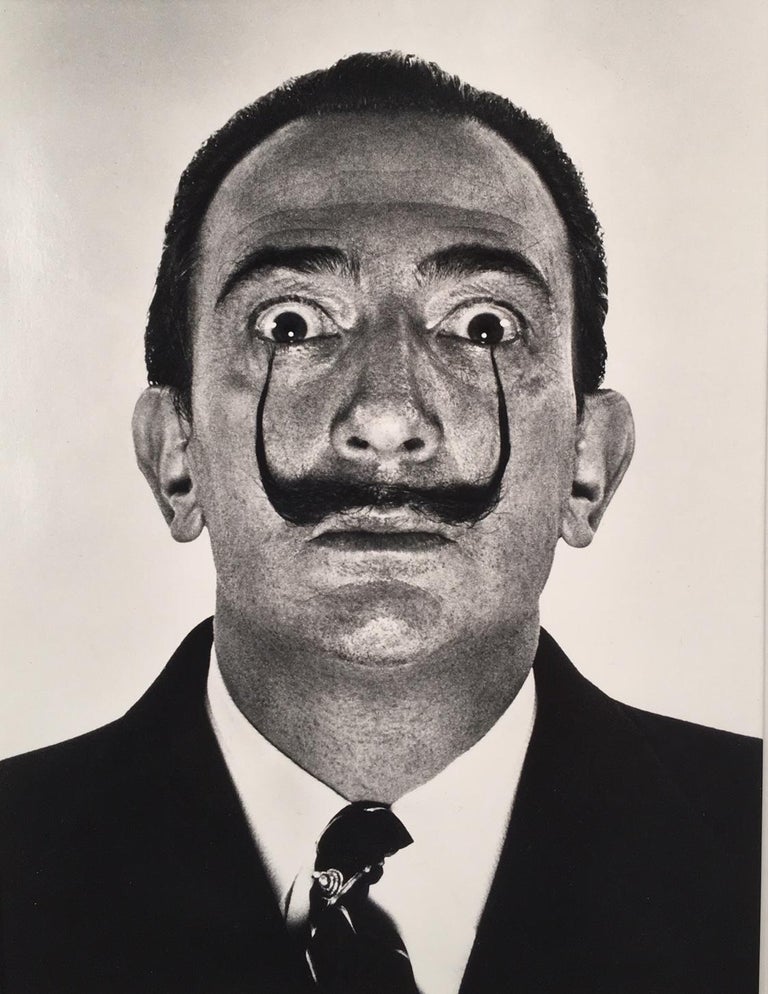 Salvador Dali and Philippe Halsman - Dali''s Moustache For Sale at 1stDibs