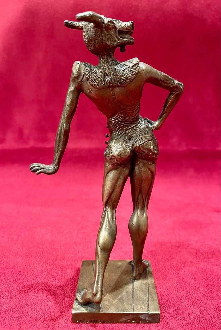 Salvador DALI - Bronze, The Minotaur For Sale at 1stDibs