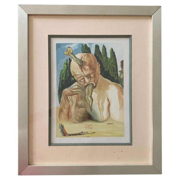 Salvador Dali «Canto 27 Divine Comedy the Devil Logician » Engraved ...