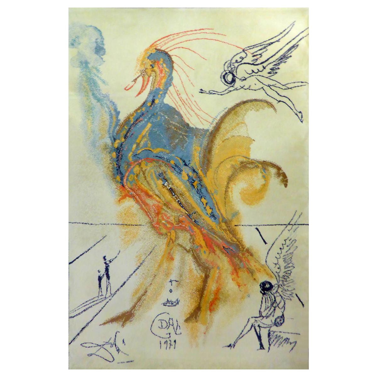 Salvador Dalí Design Rug by Ege Art Line For Sale at 1stDibs