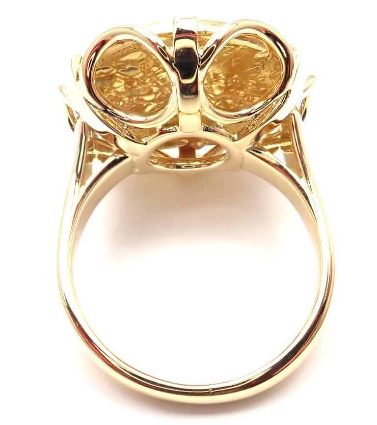 Salvador Dali D'or for Piaget Yellow Gold Signed Ring at 1stDibs | dali ...
