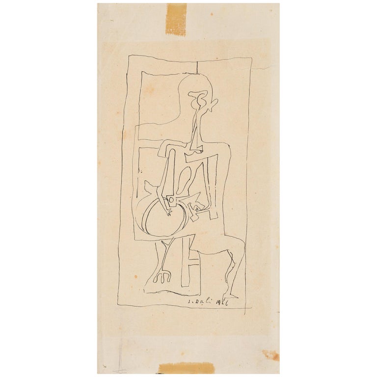 Salvador Dalí Ink on Paper For Sale at 1stDibs