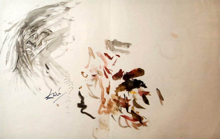 Salvador Dalí­ - Explosive heads, Salvador Dalí, 20th century, paper ...