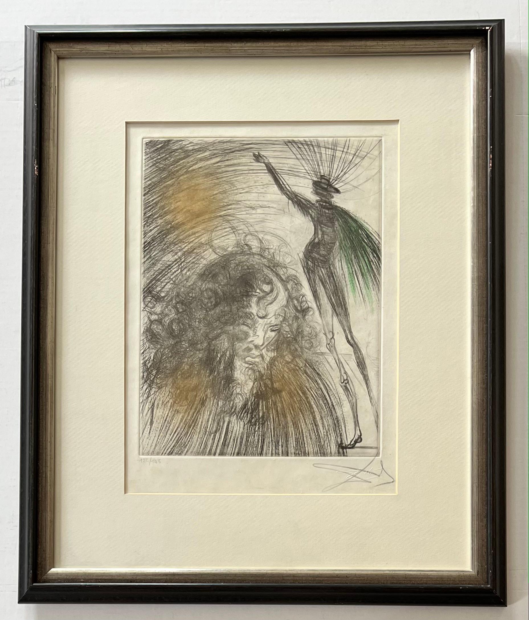 Salvador Dalí­ - Salvador Dalí – Vieux Faust ( Old Faust ) – hand ...