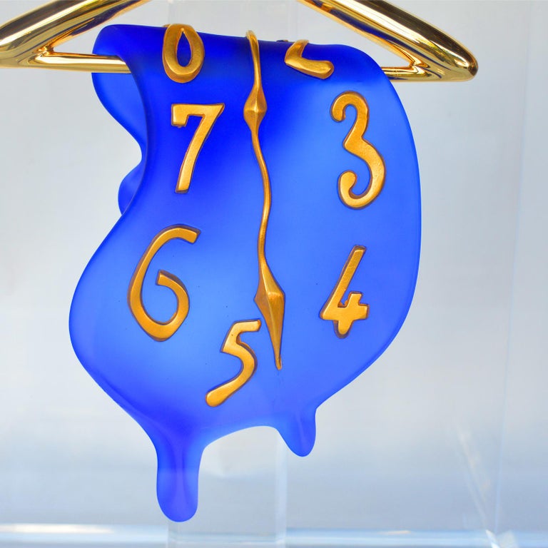 Salvador Dali "MonTre Molle" by Daum Glass c 1988 For Sale at 1stDibs