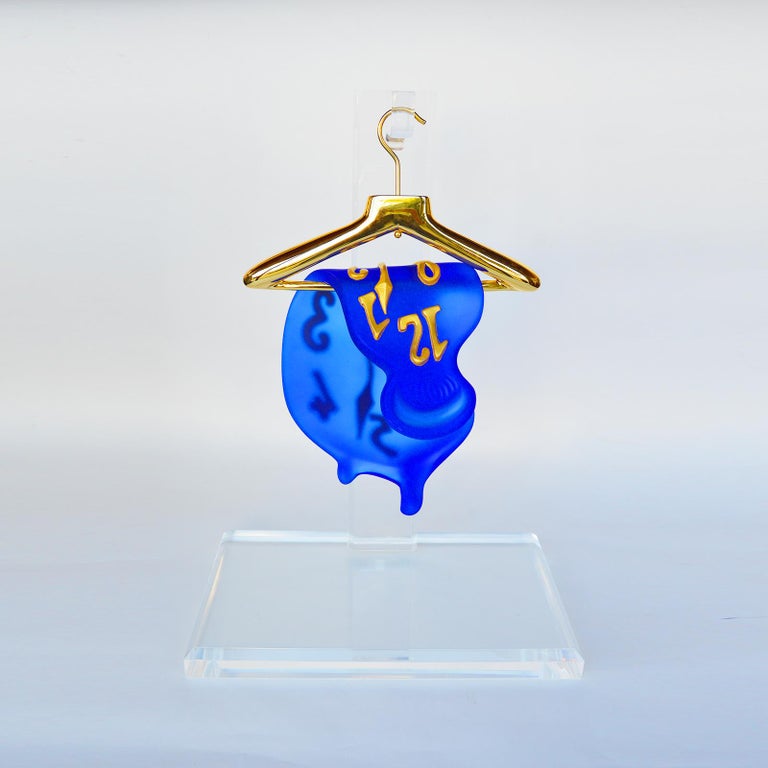 Salvador Dali "MonTre Molle" by Daum Glass c 1988 For Sale at 1stDibs