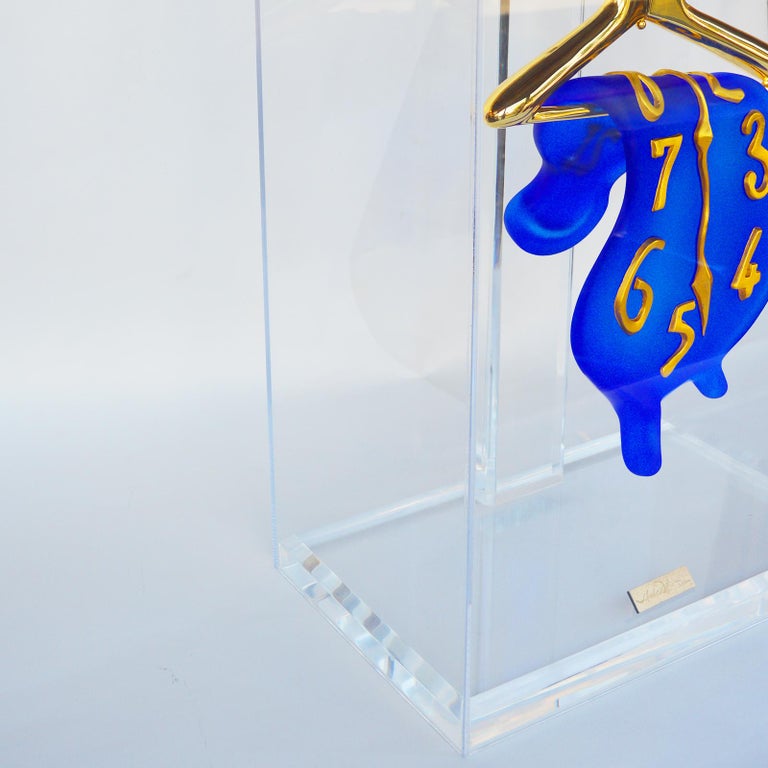 Salvador Dali "MonTre Molle" by Daum Glass c 1988 For Sale at 1stDibs