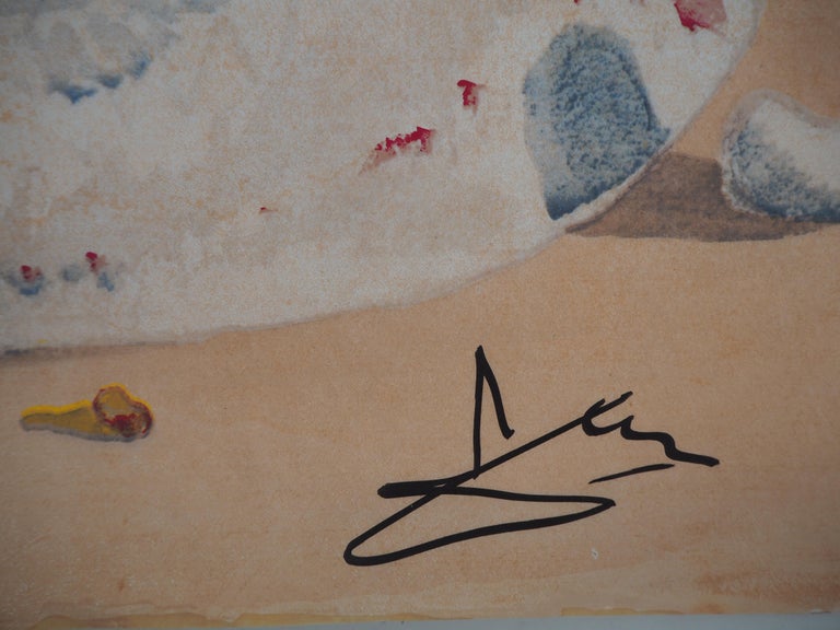 Salvador Dalí­ - Alchemy : The Wheel (Ouroboros) - Original Lithograph ...