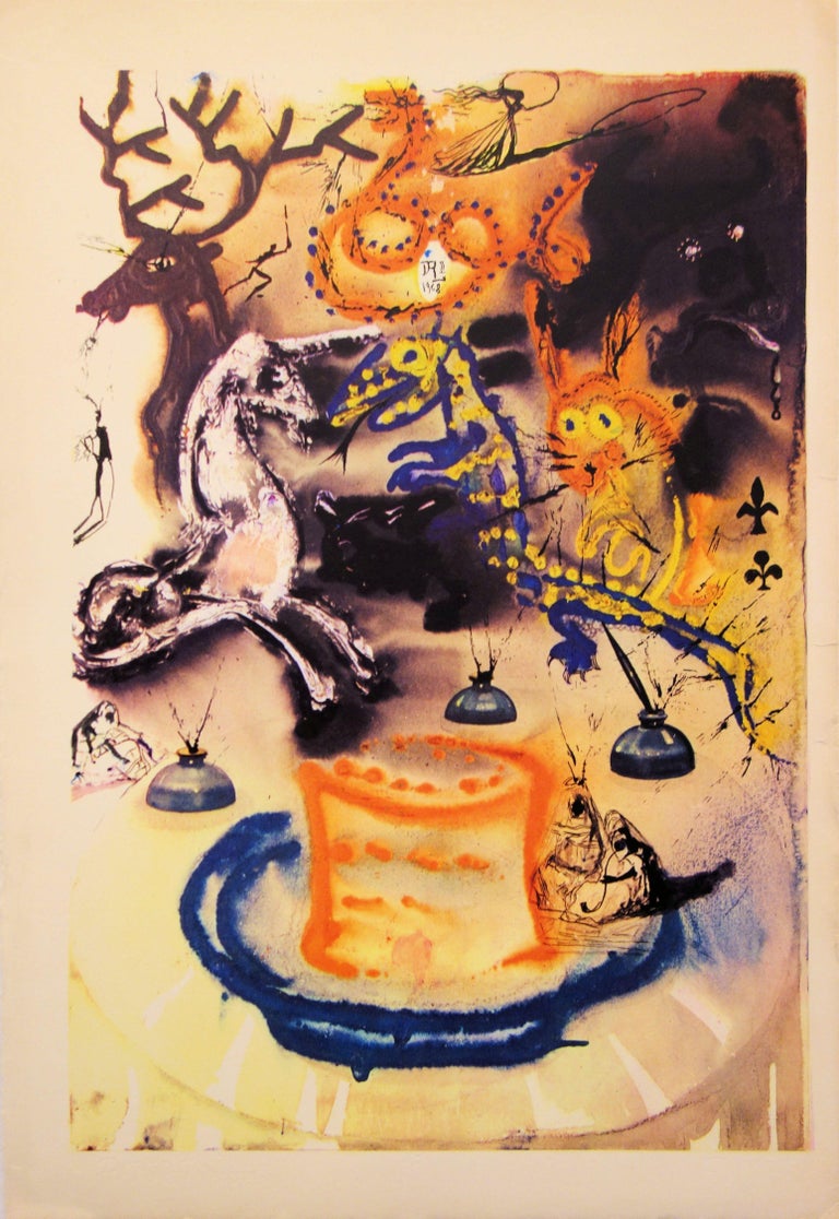 Salvador Dalí­ - Alice in Wonderland : Who Stole the Tarts ...