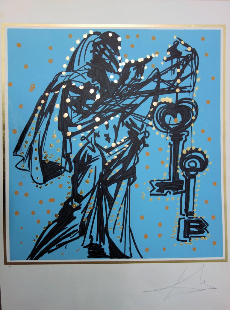 Salvador Dalí­ - Blue Peter - handsigned lithograph - Artist proof at ...