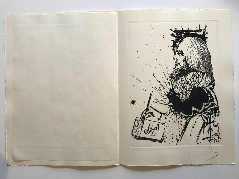 Salvador Dalí­ - Calderon's portrait For Sale at 1stDibs