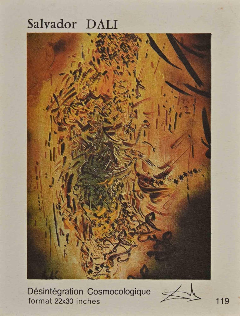 Collection of Vintage Cards After Salvador Dalì - 1980s For Sale at 1stDibs