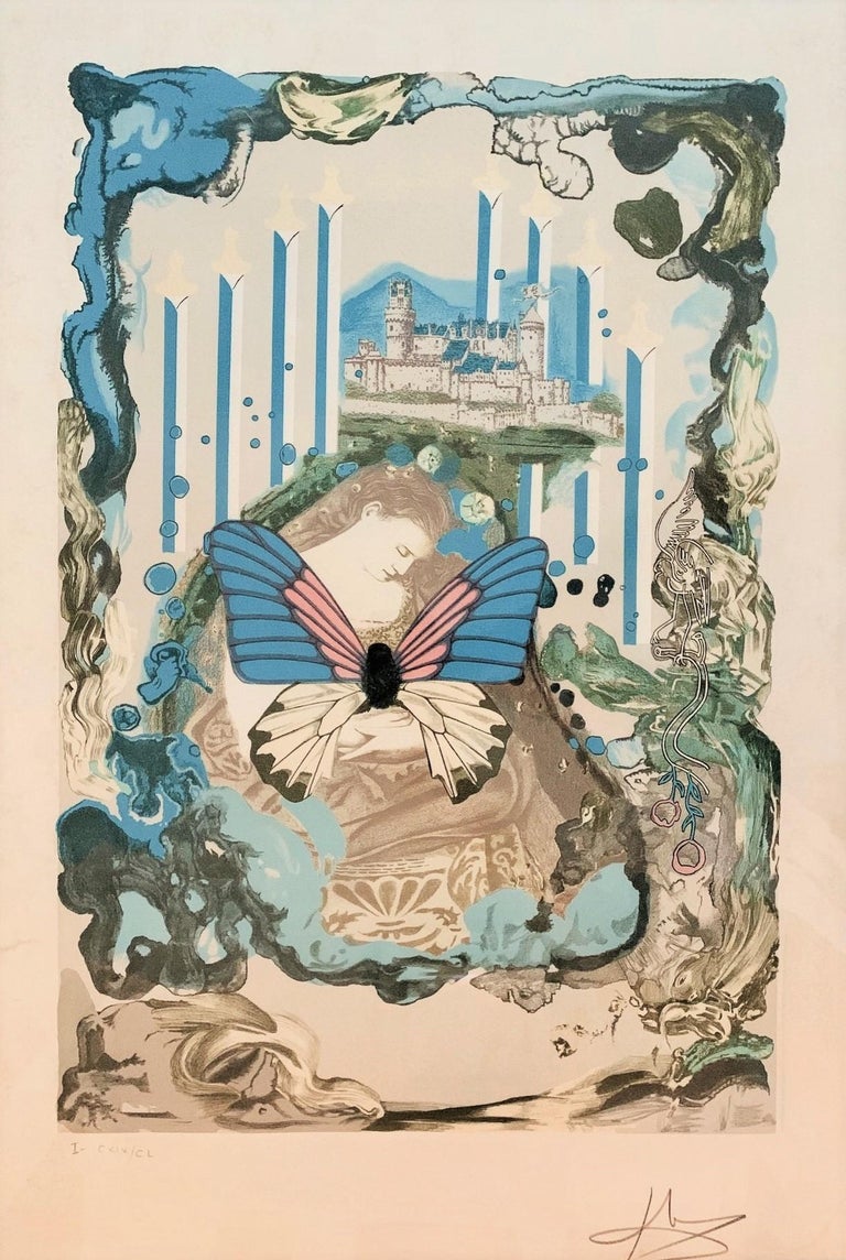 Salvador Dalí­ - Papillon Anciennes, Suite of Four Color Lithographs at ...