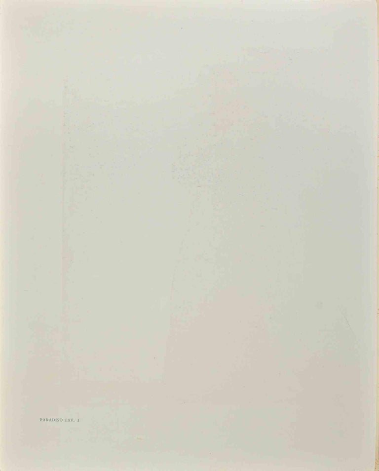 Dante Alighieri - Woodcut Print - 1963 For Sale at 1stDibs