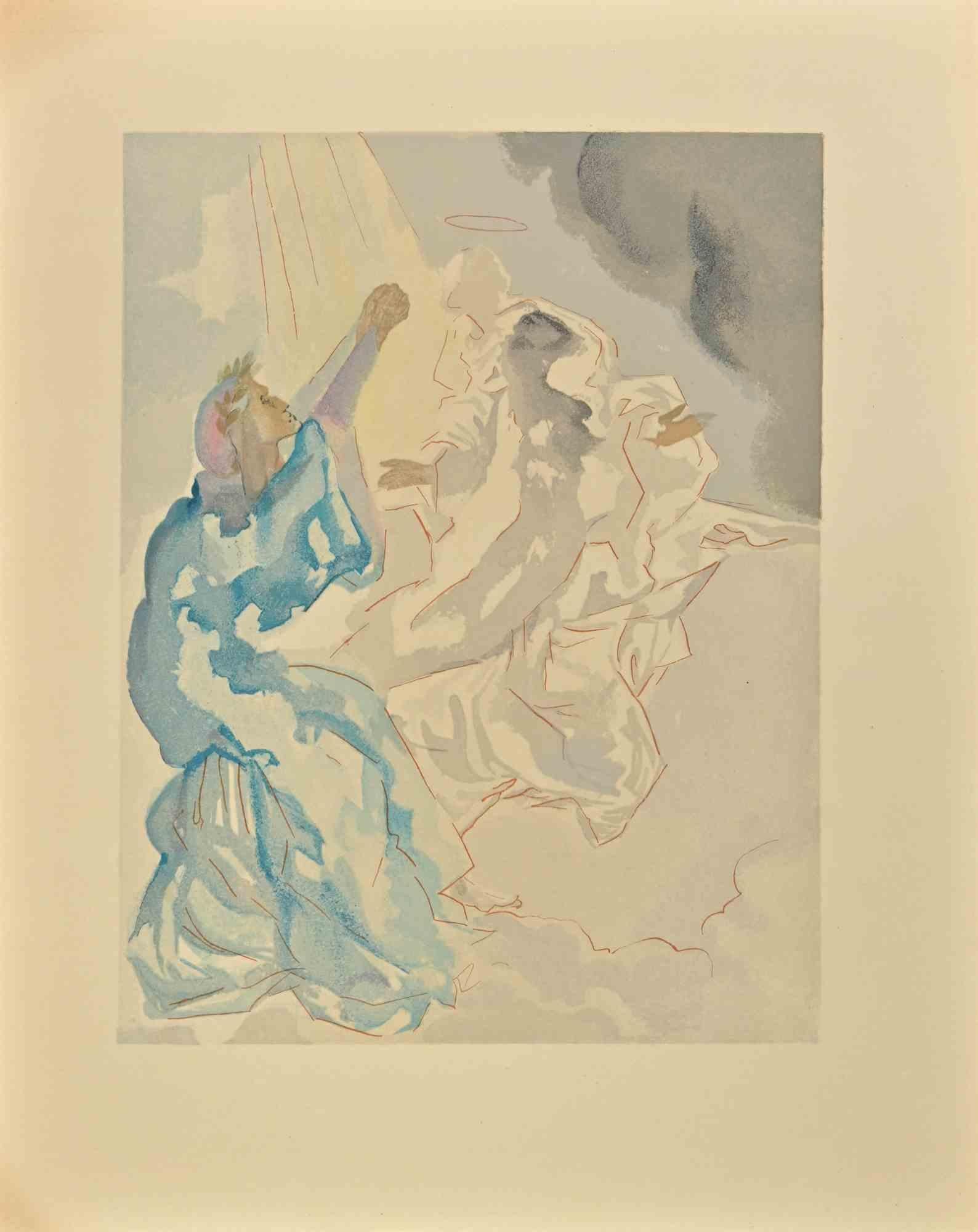 Salvador Dalí­ - Hell 5 : Minos - Woodcut - 1963 [Field #page 189] at ...