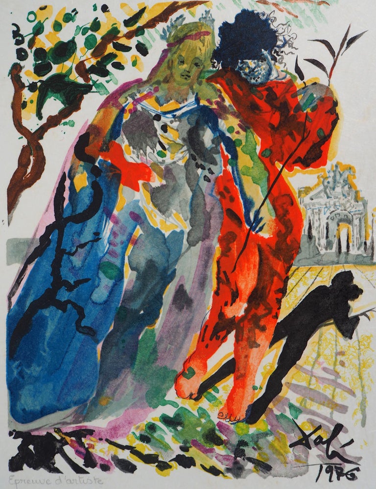 Daughter of Minos - Original Woodcut, Handsigned, 1979 For Sale at 1stDibs