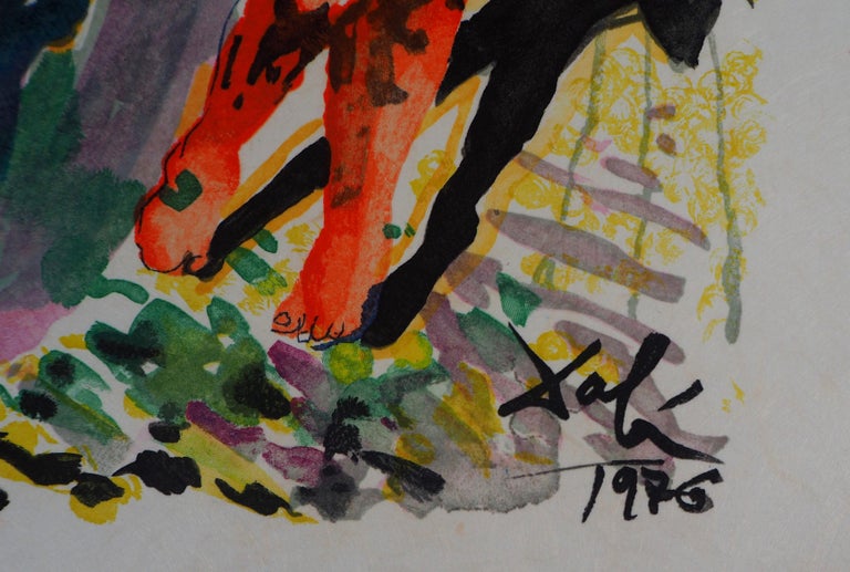 Daughter of Minos - Original Woodcut, Handsigned, 1979 For Sale at 1stDibs