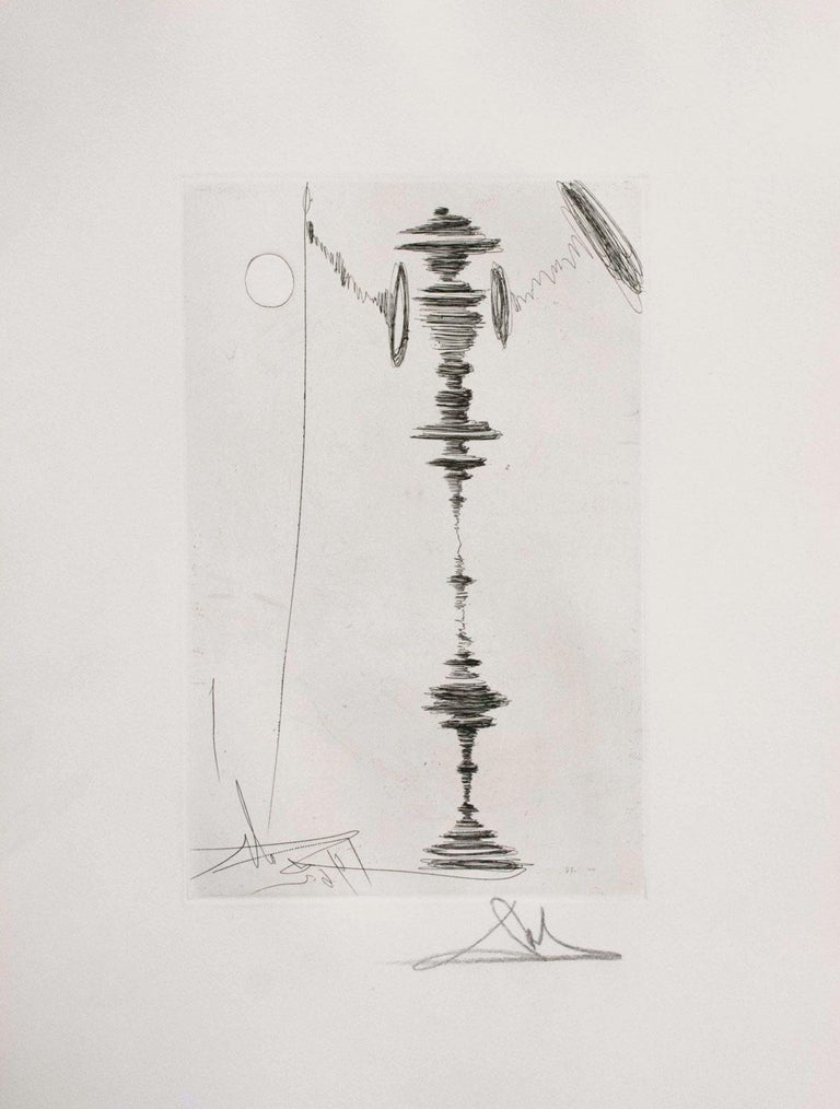 Salvador Dalí­ - Deux Fatraises (Spinning Man) For Sale at 1stDibs
