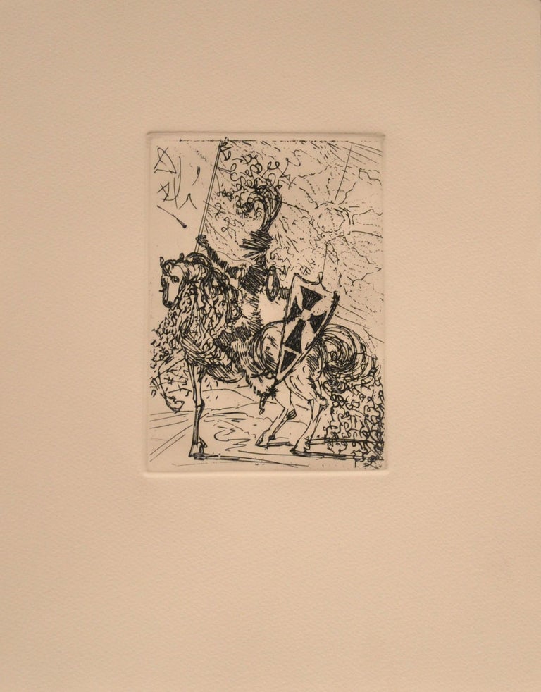 Salvador Dalí­ - El Cid - Original Etching by S. Dali - 1966 at 1stDibs ...