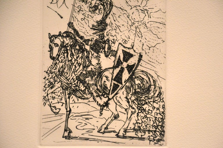 Salvador Dalí­ - El Cid - Original Etching by S. Dali - 1966 at 1stDibs ...