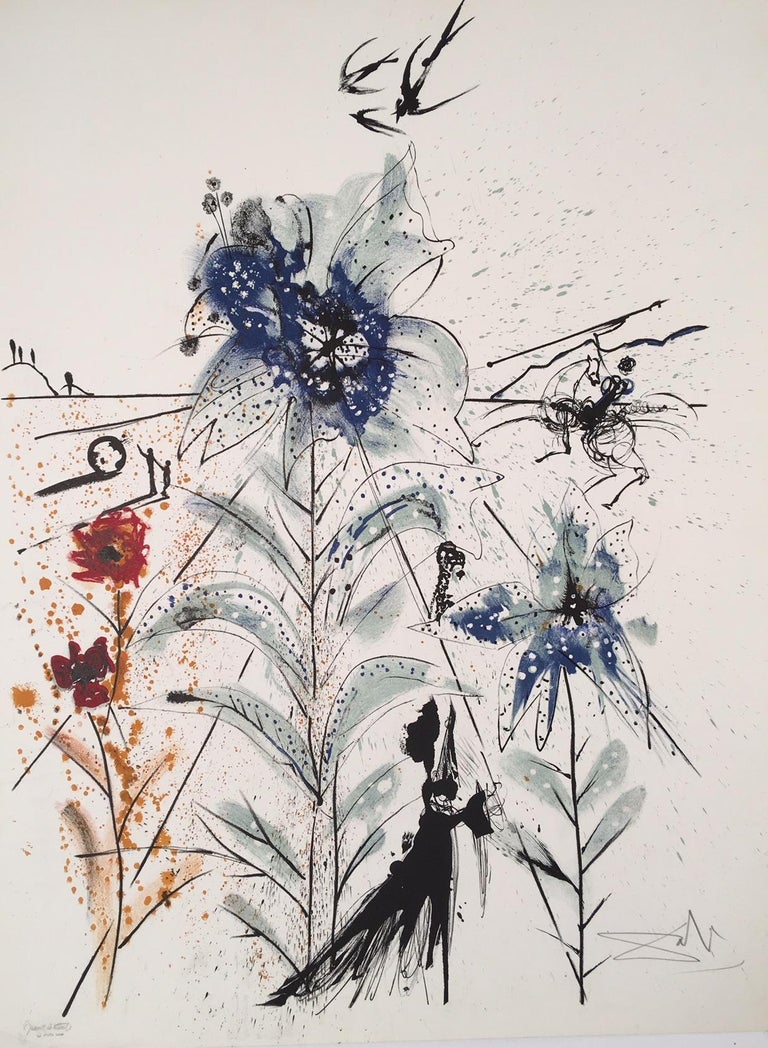 Salvador Dalí­ - Flower Magician at 1stDibs